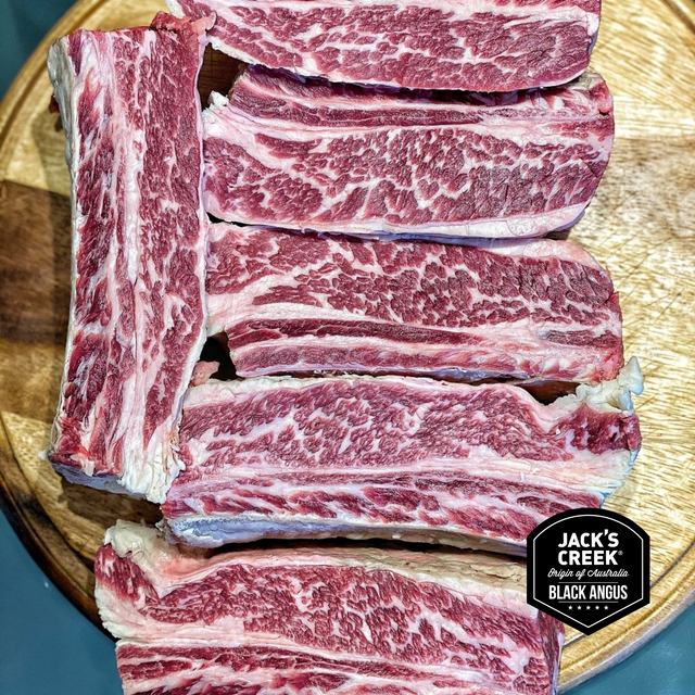 Australian Black Angus Short Ribs MB4+ – La Carne Premium Meat PH